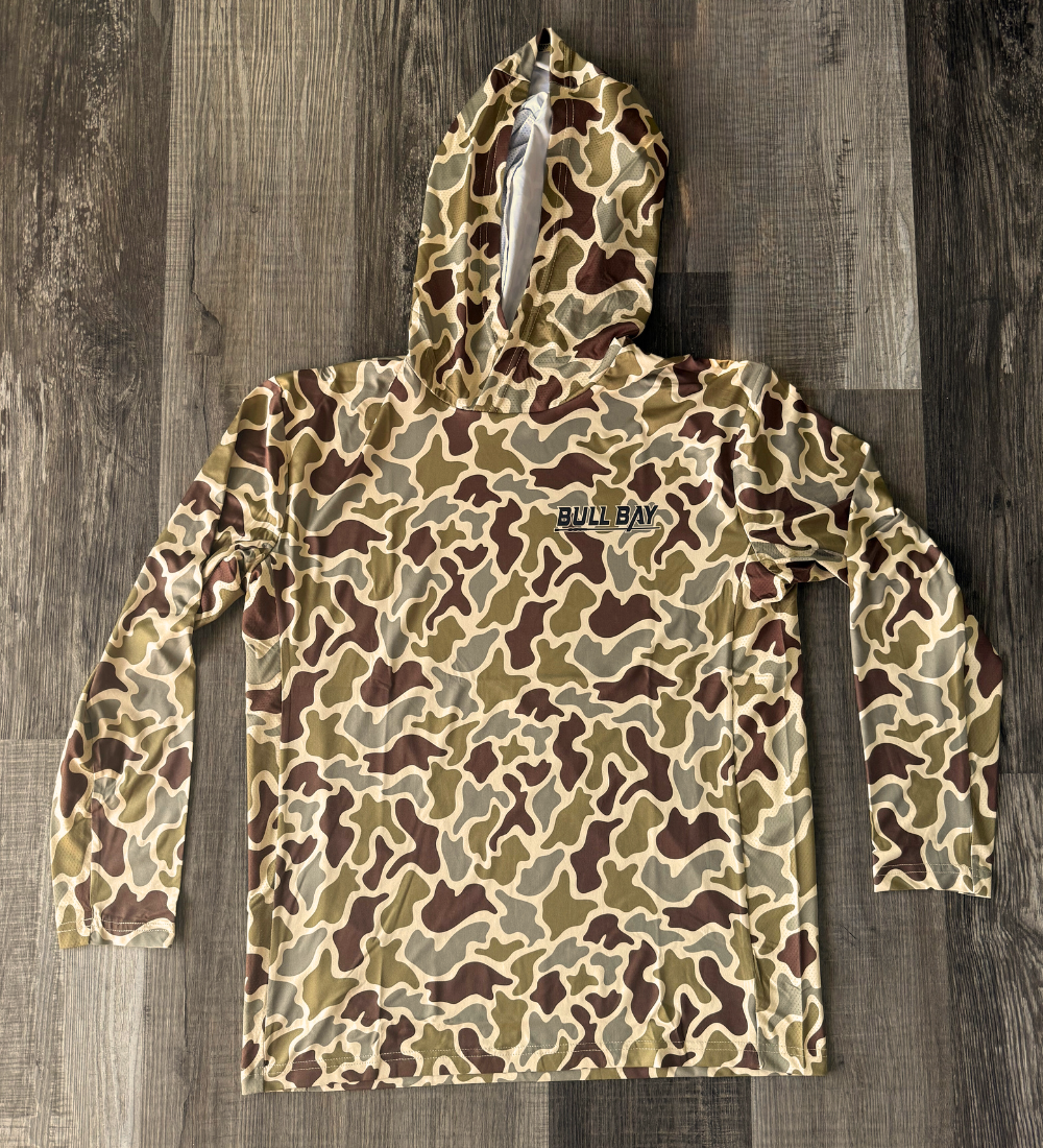 FIELDCORE HOODIE: BANSHEE CAMO – Bull Bay Tackle Company